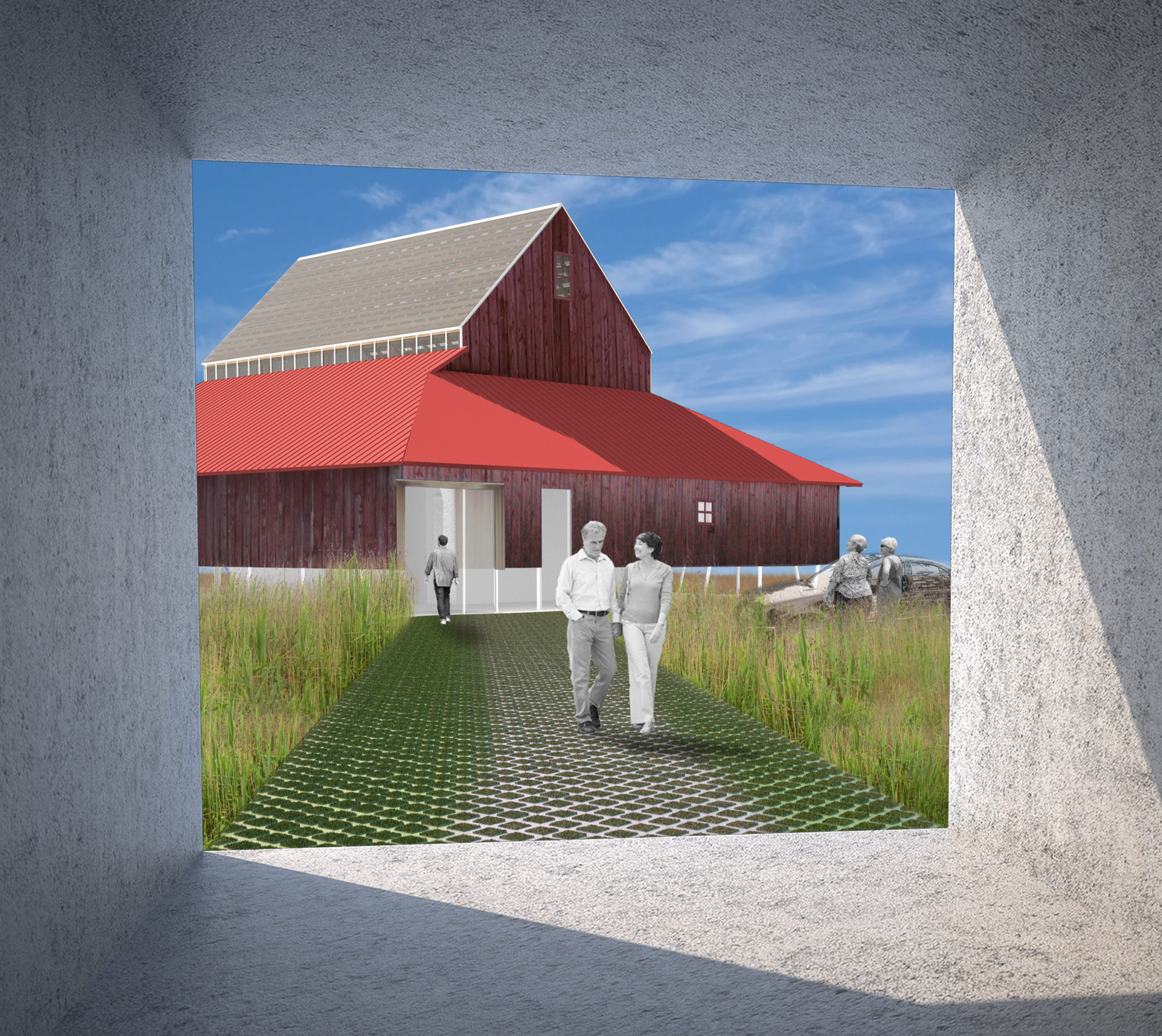 Art Farm Red Barn Gallery - Actual Architecture