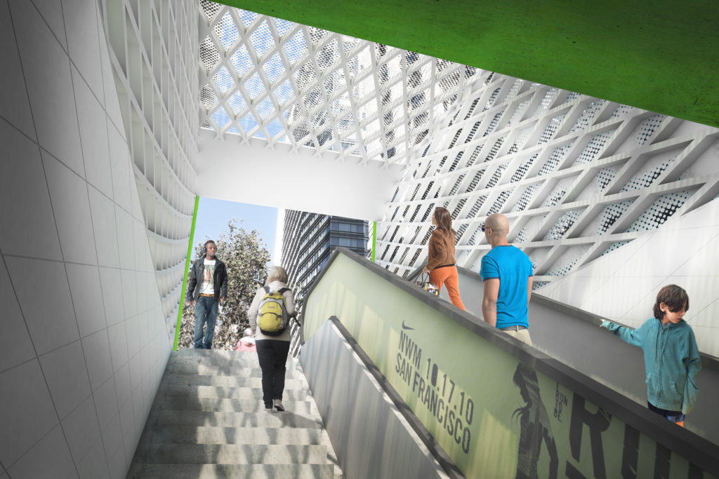 BART / Muni Entrances - Actual Architecture