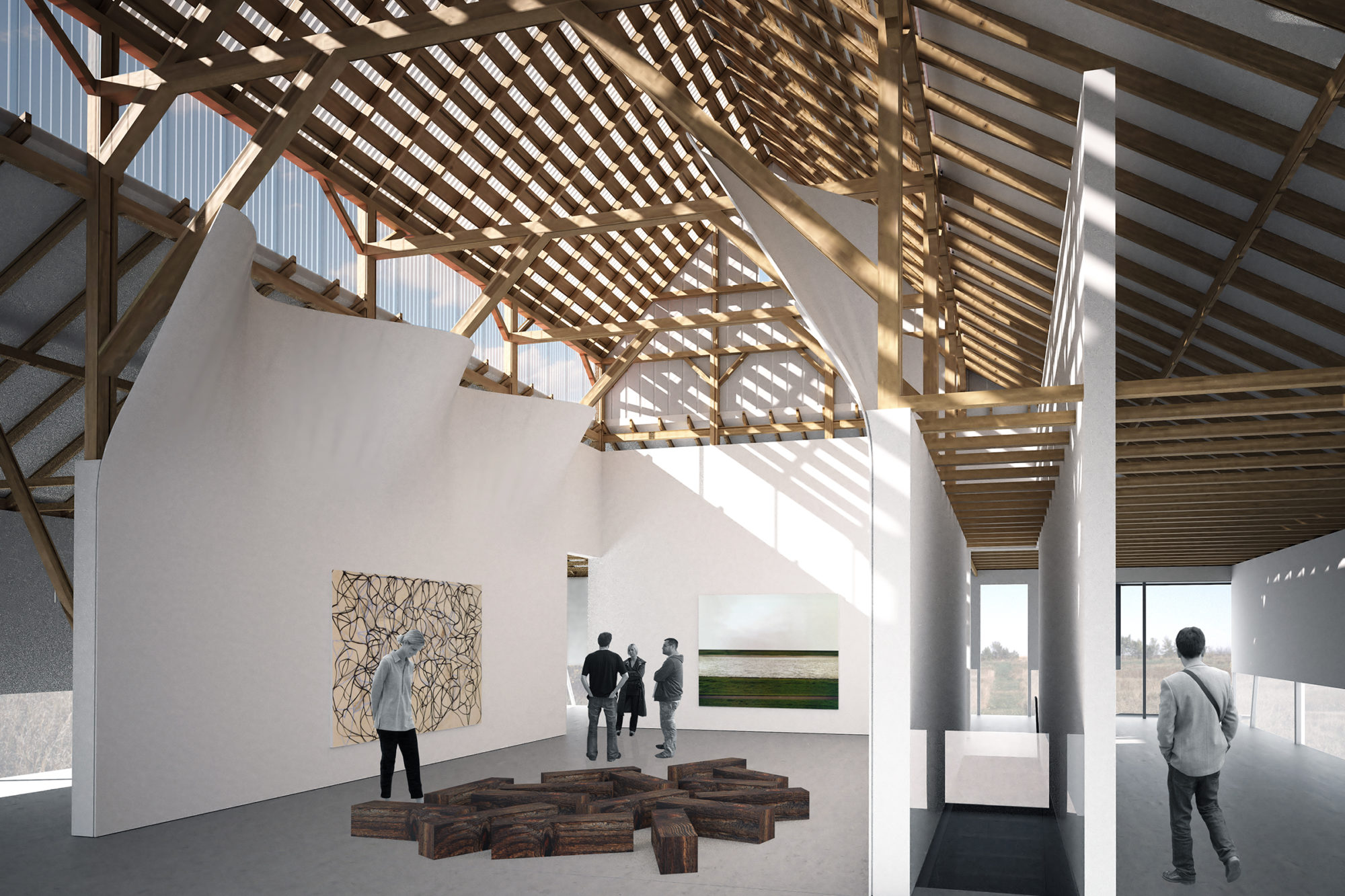 Art Farm Red Barn Gallery - Actual Architecture