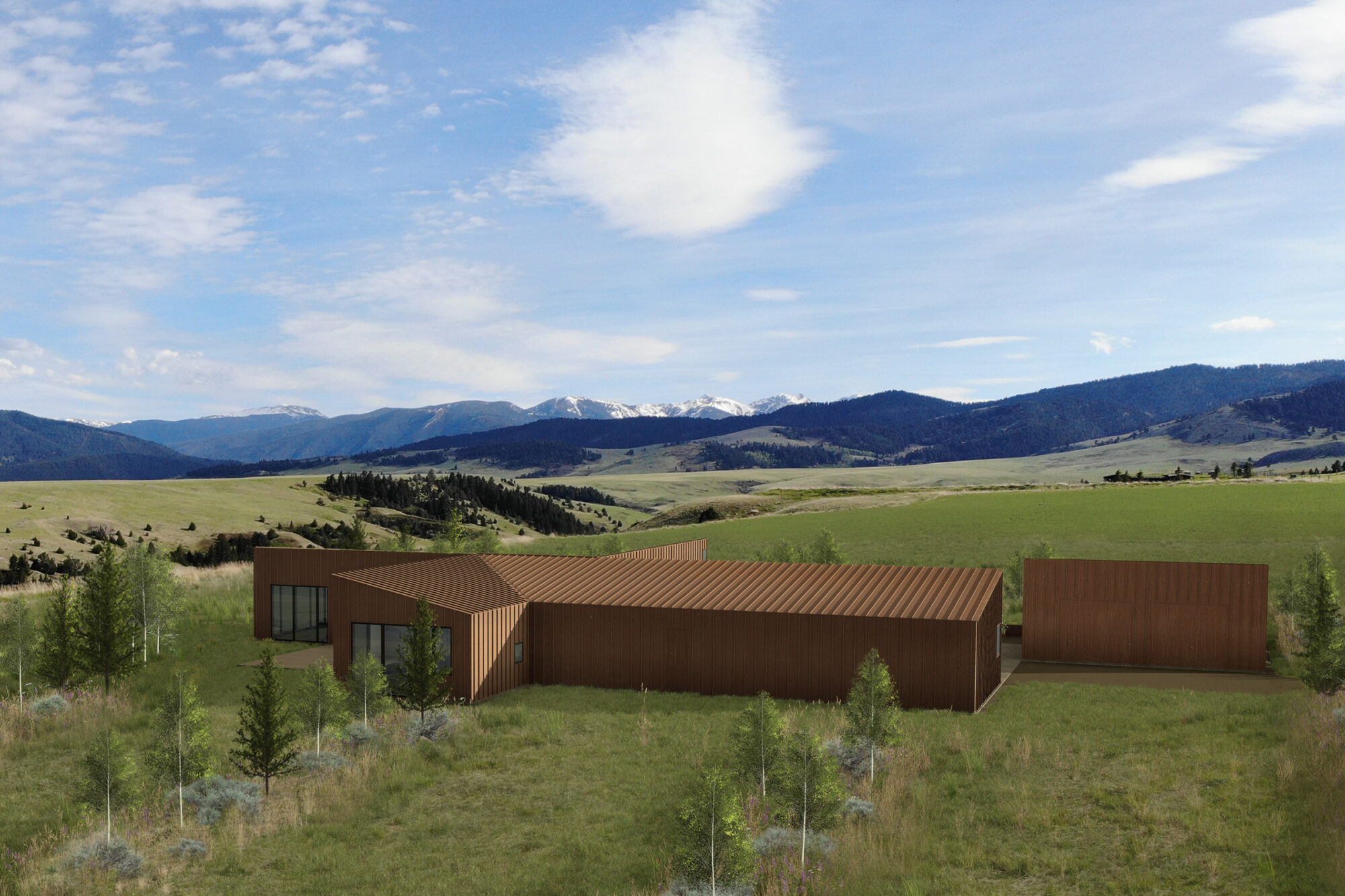 Montana Ranch House - Actual Architecture